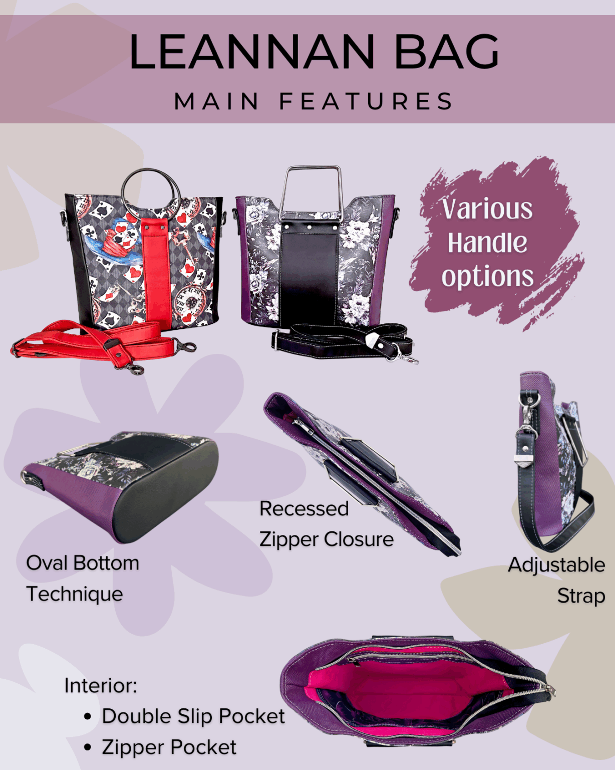 Leannan Bag – DEJA designs patterns