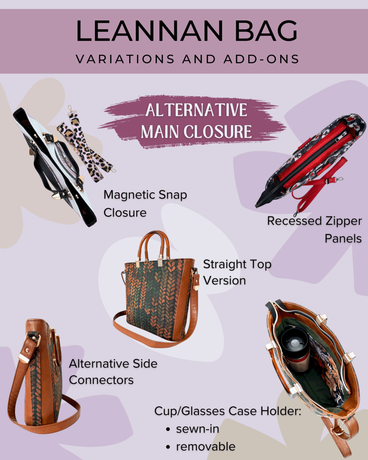 Leannan Bag – DEJA designs patterns